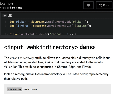 Uploading Directories At Once With webkitdirectory — Smashing Magazine