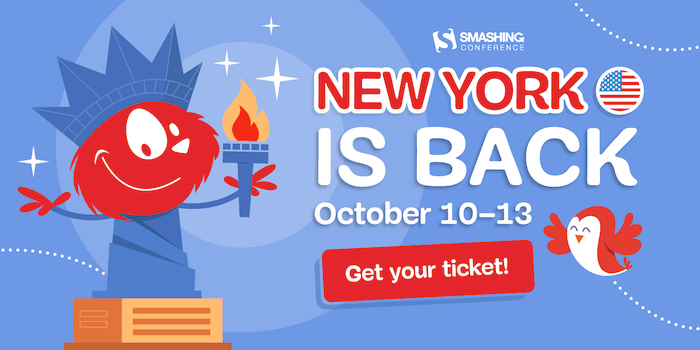 Meet SmashingConf New York 🇺🇸 (Oct 10–13) — Smashing Magazine