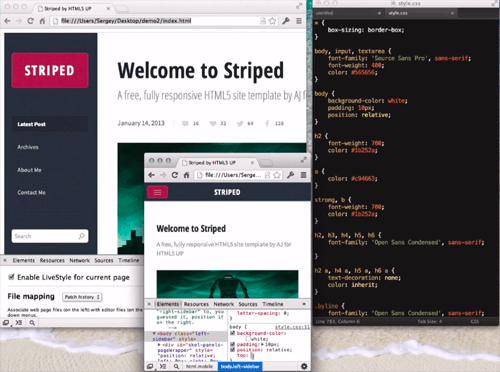 Introducing LiveStyle: Better, Stronger And Smarter CSS Live Reload ...