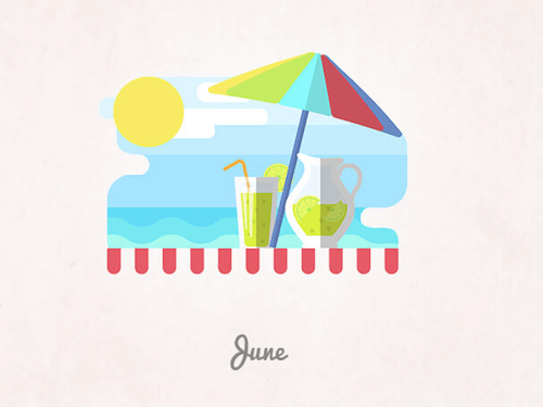 12 Colorful Months And Seasons Illustrations [Freebie] — Smashing Magazine
